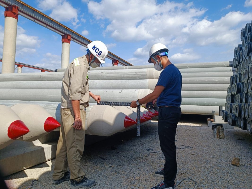 Concrete Pile Inspection - VIS Global Quality Control