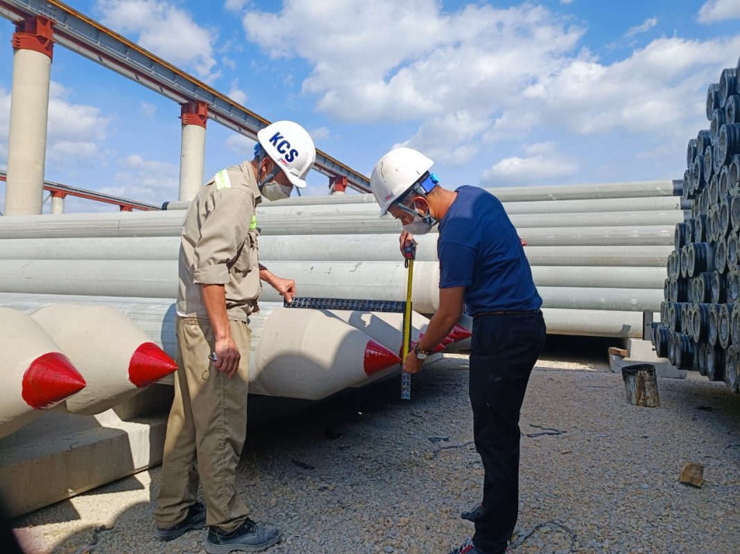 Concrete Pile Inspection - VIS Global Quality Control
