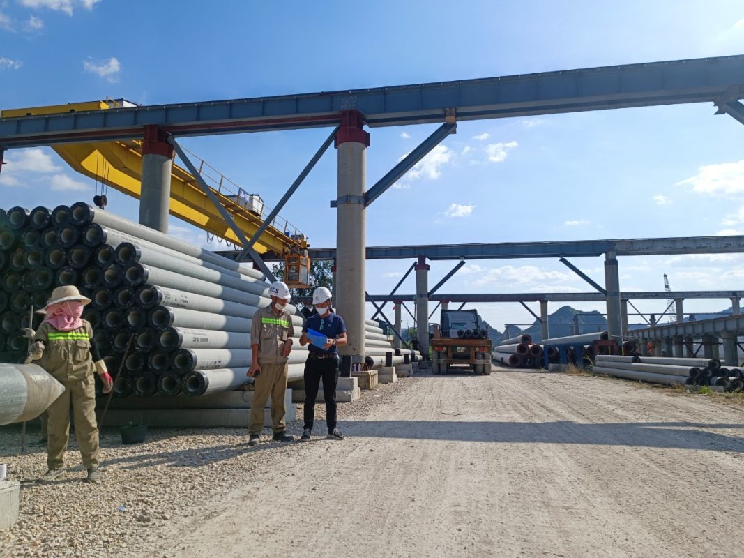Concrete Pile Inspection - VIS Global Quality Control