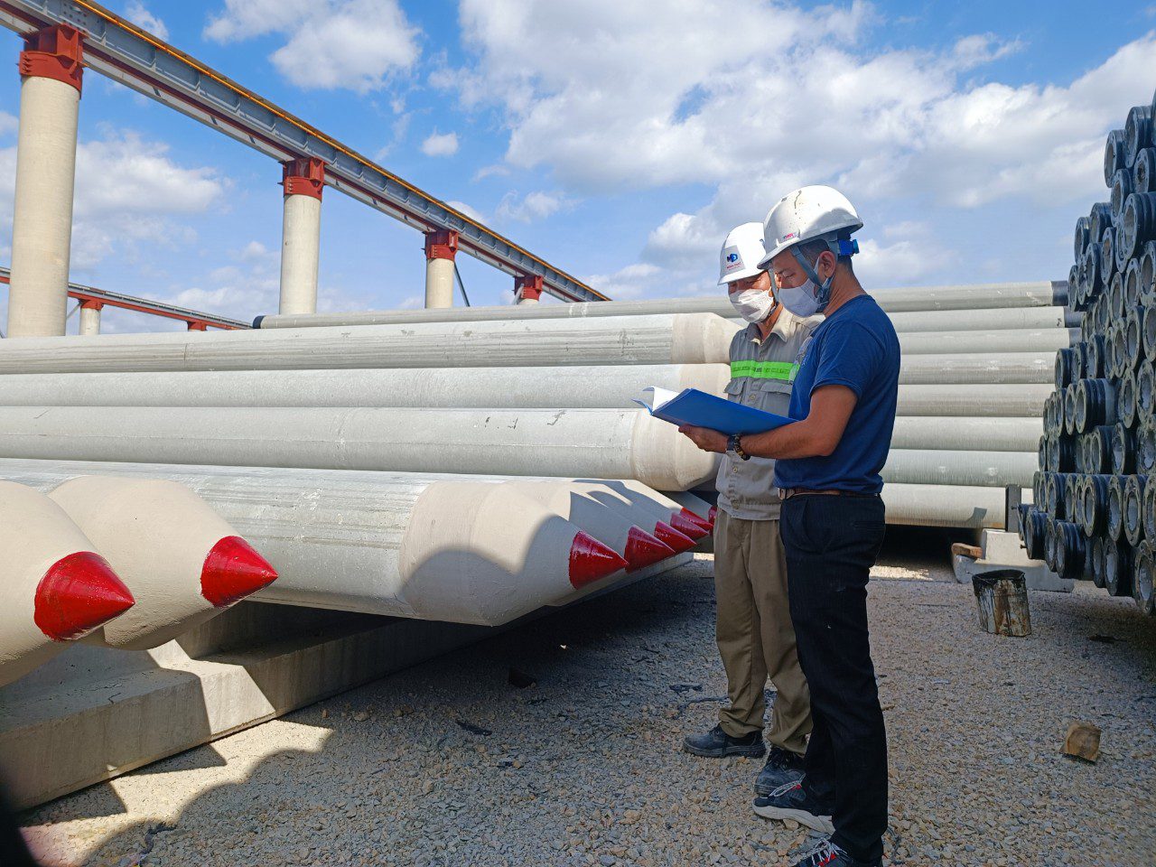 Concrete Pile Inspection - VIS Global Quality Control
