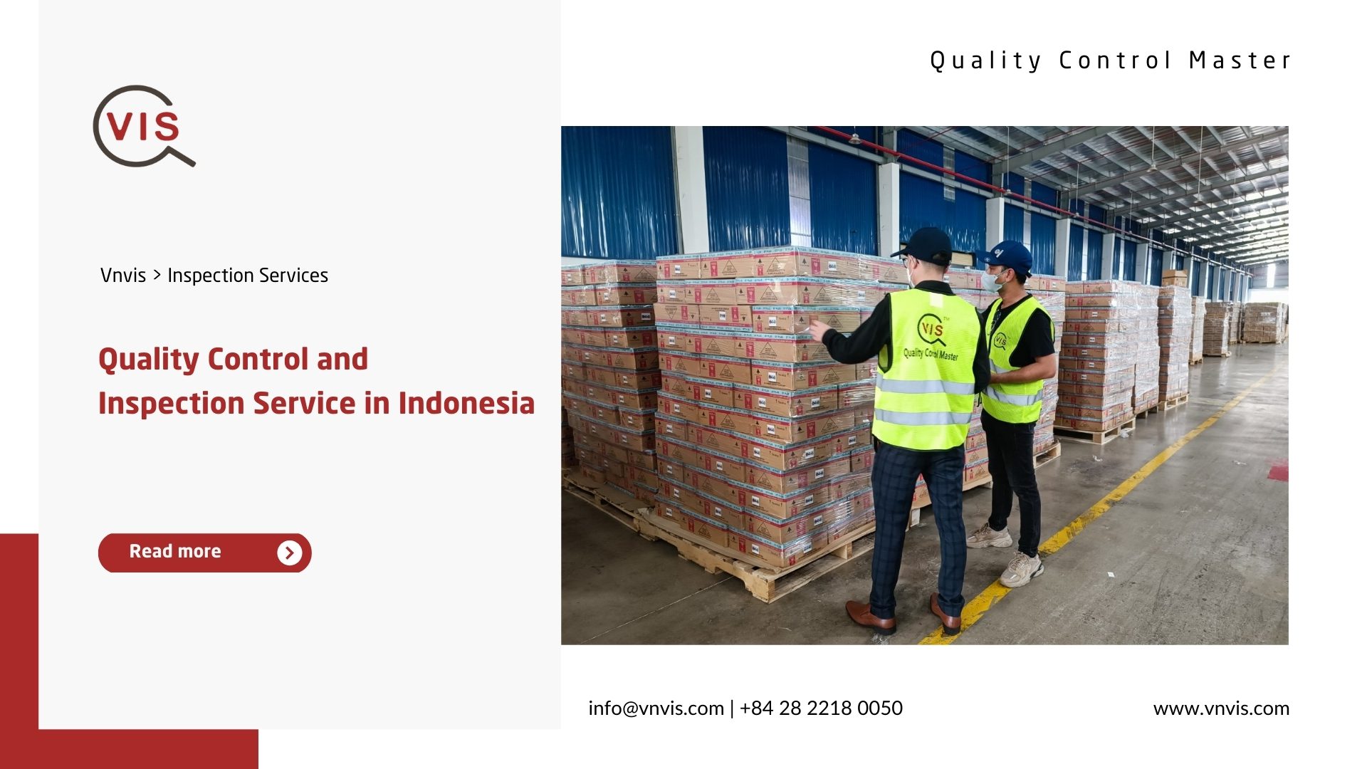 Quality Control and Inspection Service in Indonesia - VIS Global ...